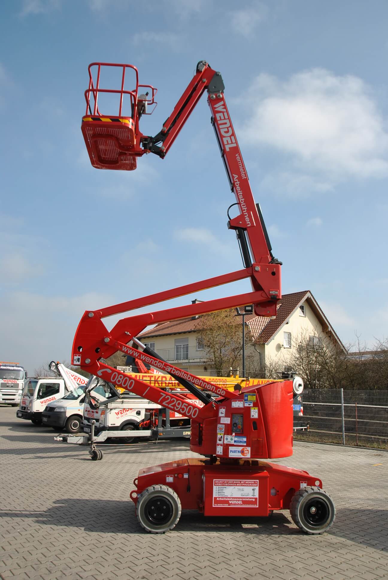 HA 15 IP Gelenk-Teleskop-Arbeitsbühne - Wendel Arbeitsbühnen