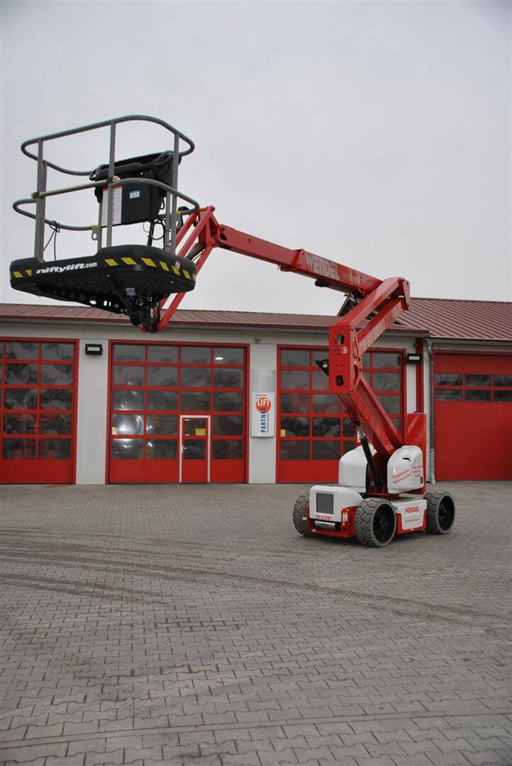 HR 17 NDE (MKIII) Gelenk-Teleskop-Arbeitsbühne - Wendel Arbeitsbühnen