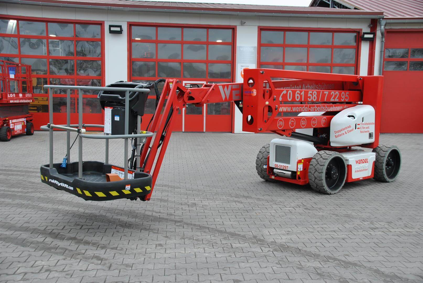 HR 17 NDE (MKIII) Gelenk-Teleskop-Arbeitsbühne - Wendel Arbeitsbühnen