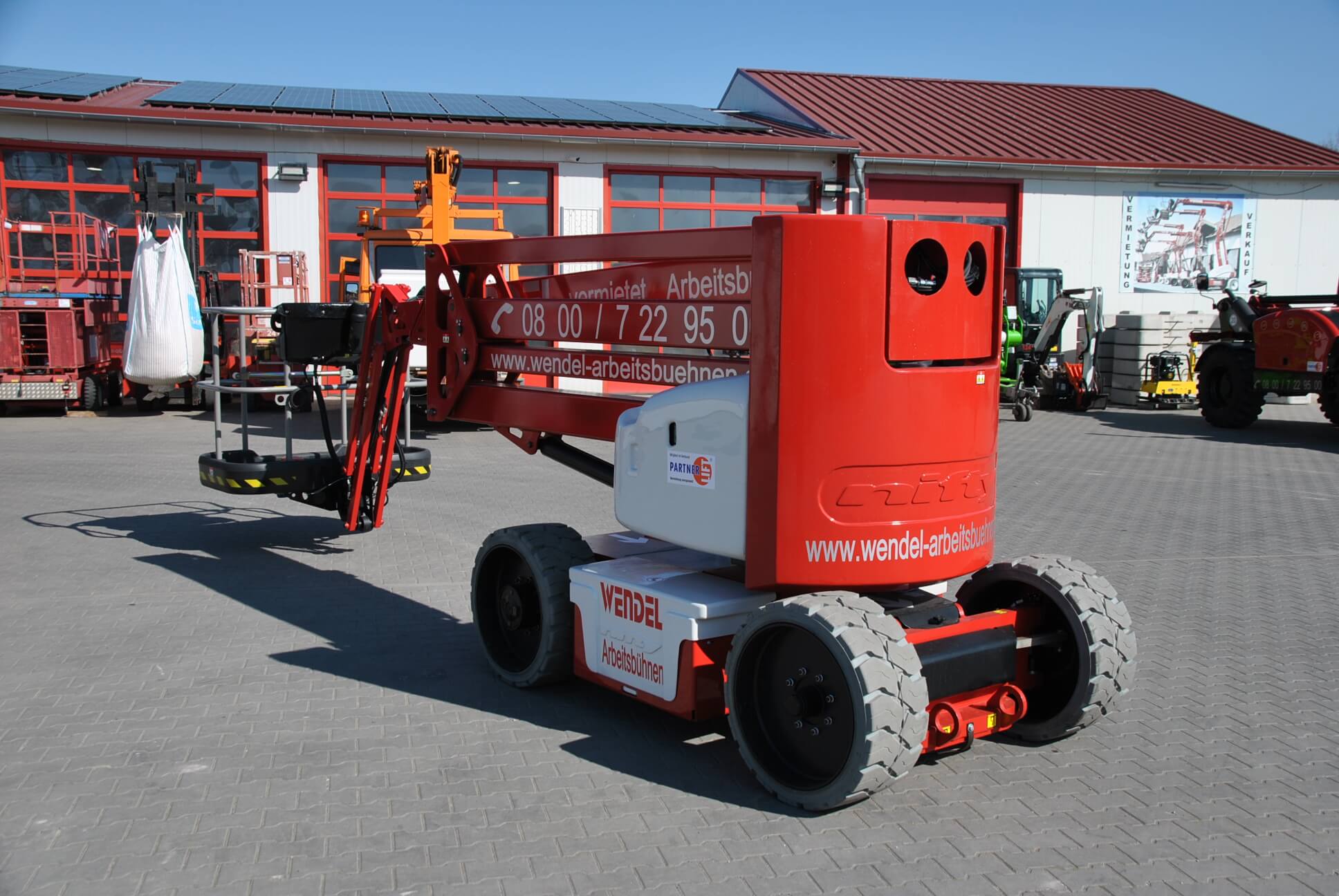 HR 17 NE (MKIII + MKIV) Gelenk-Teleskop-Arbeitsbühnen - Wendel Arbeitsbühnen