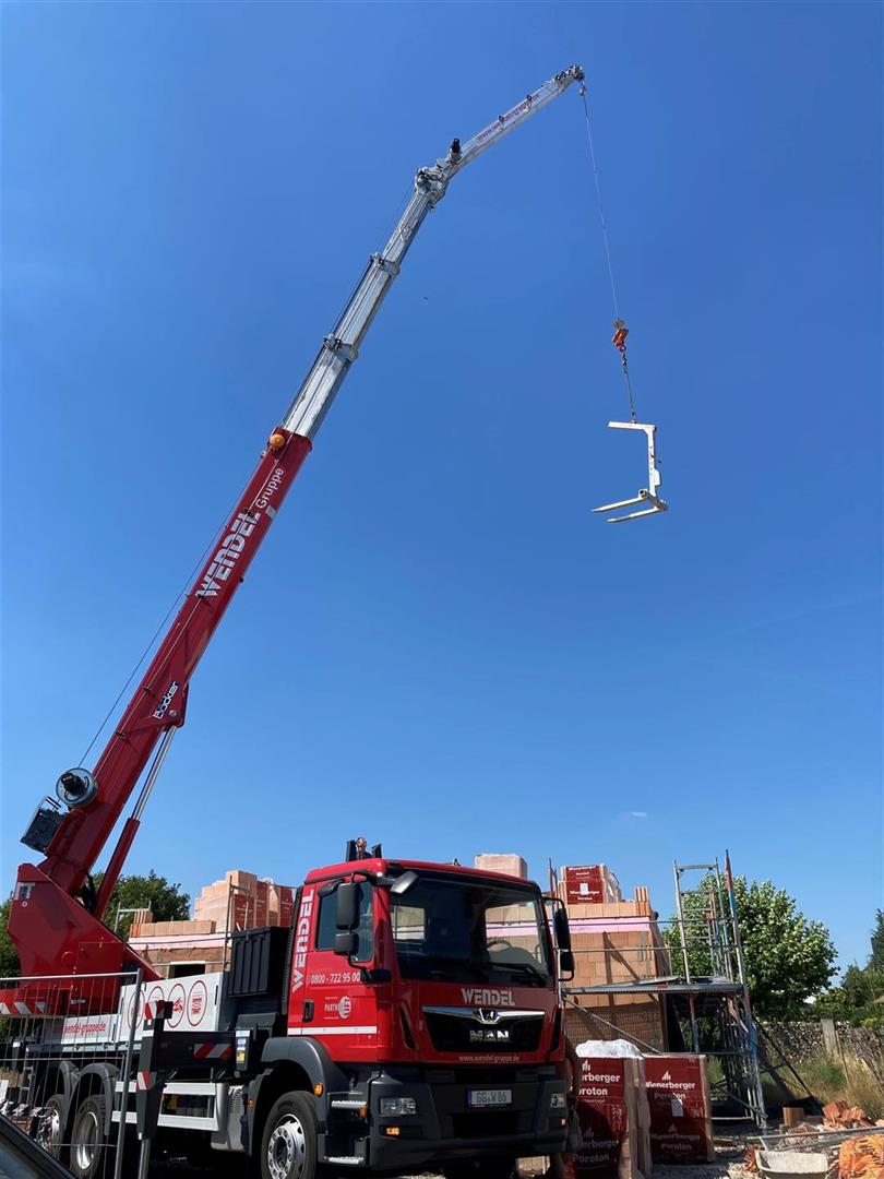 Schaffe, schaffe Häusle bauen... - Wendel Arbeitsbühnen