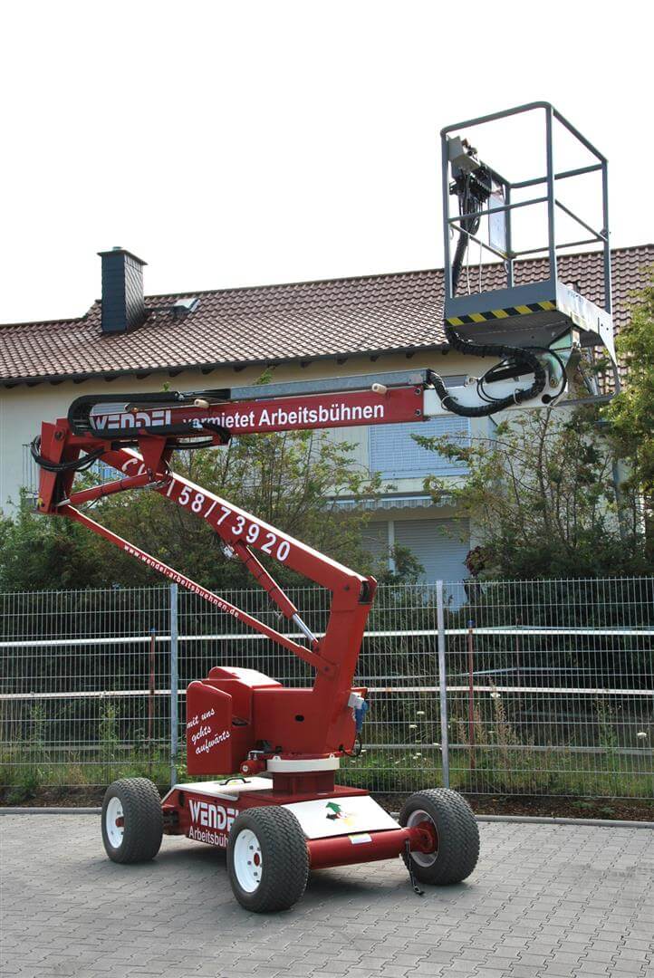 HR 12 NE Gelenk-Teleskop-Arbeitsbühne - Wendel Arbeitsbühnen